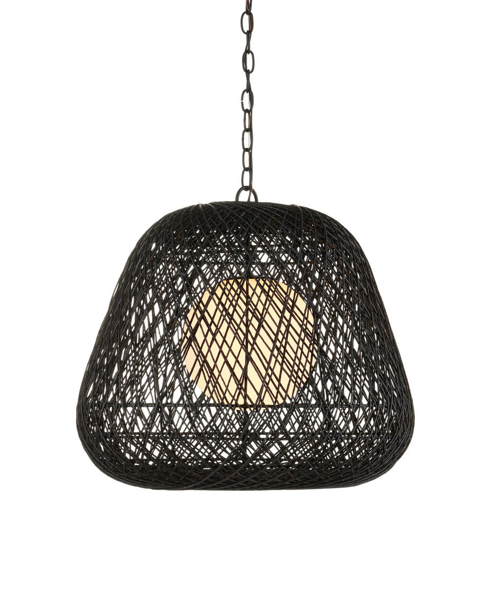 Osbert Black Pendant | Currey & Co - 9000-1243