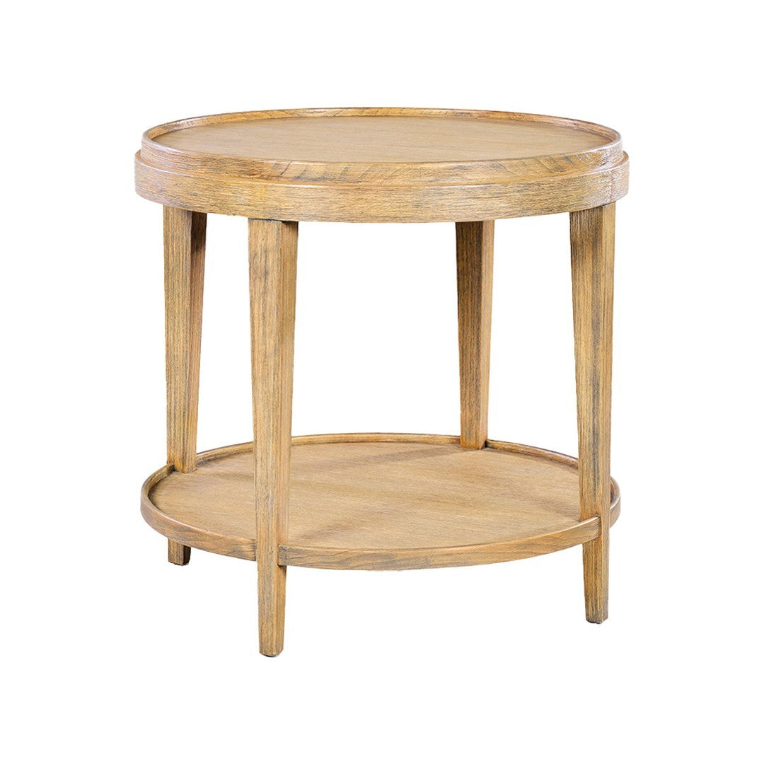 Liz Round Side Table Large - Rabbit | Oliver Home - 0893-05