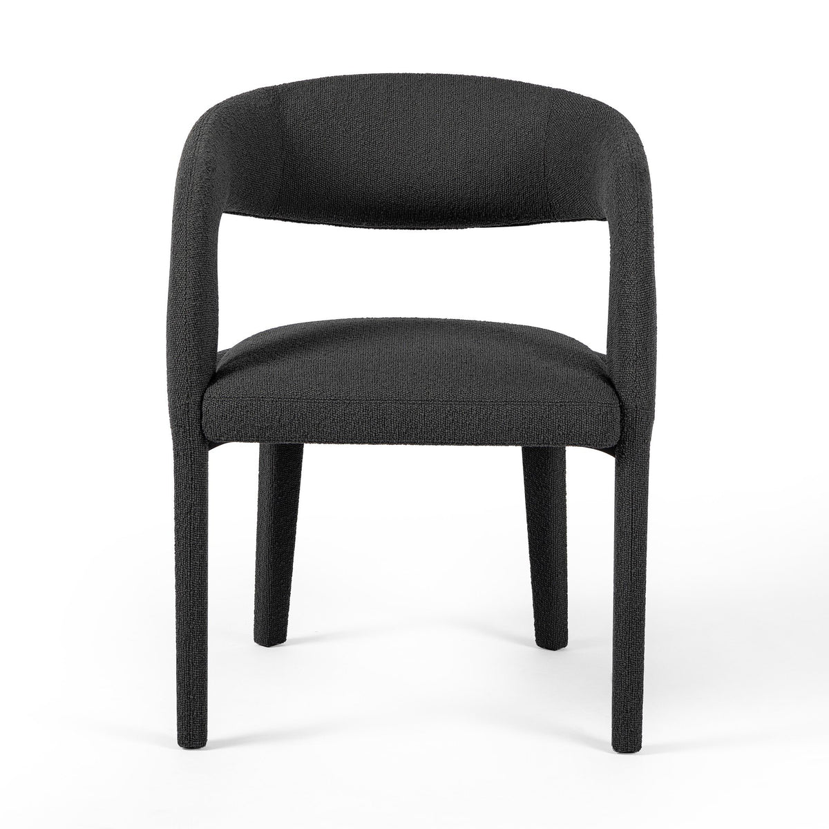 Hawkins Dining Chair - FIQA Boucle Charcoal | Four Hands - 223320-025