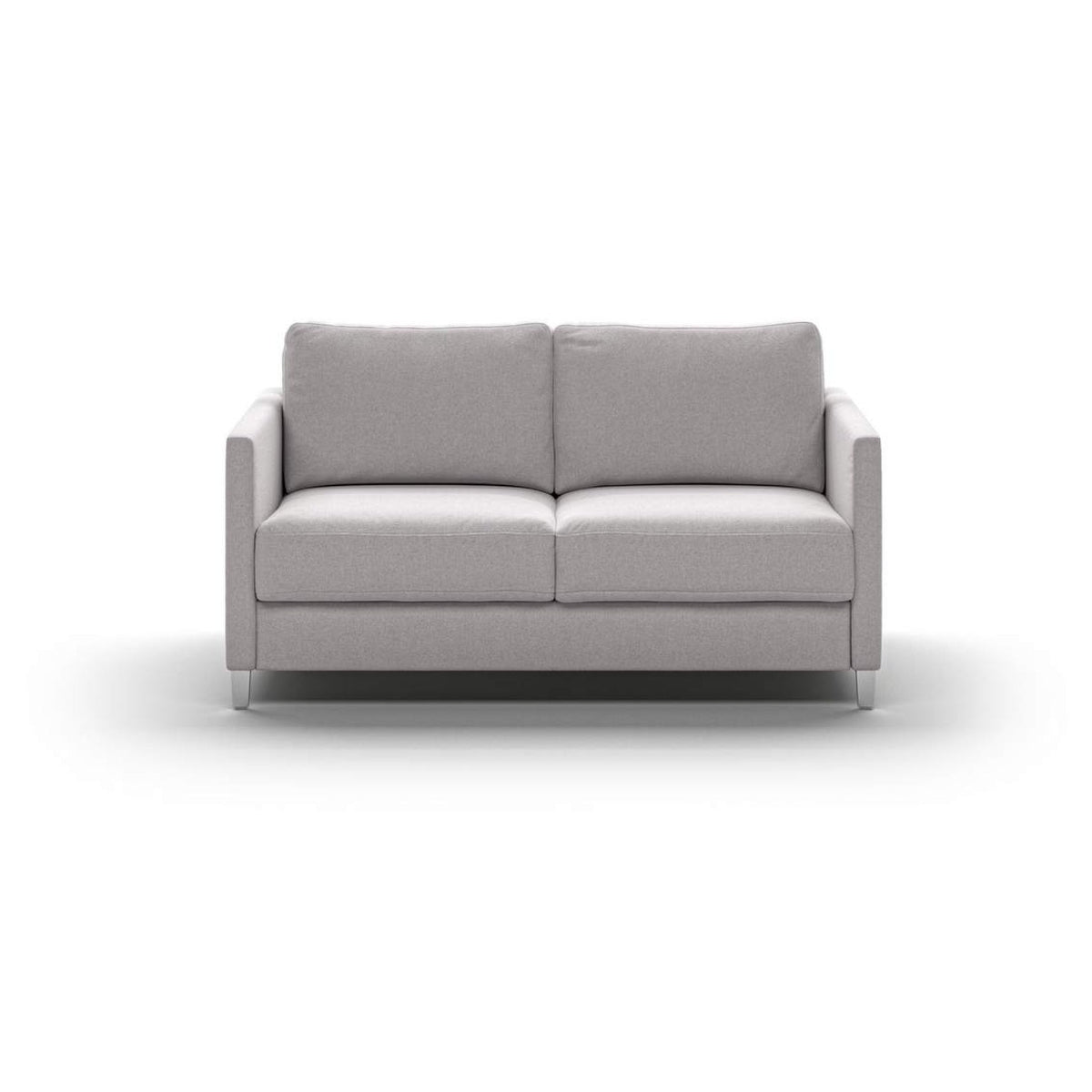 Elfin Full XL Loveseat Sleeper - Rene 01 - 234/6 Chrome (Lux)