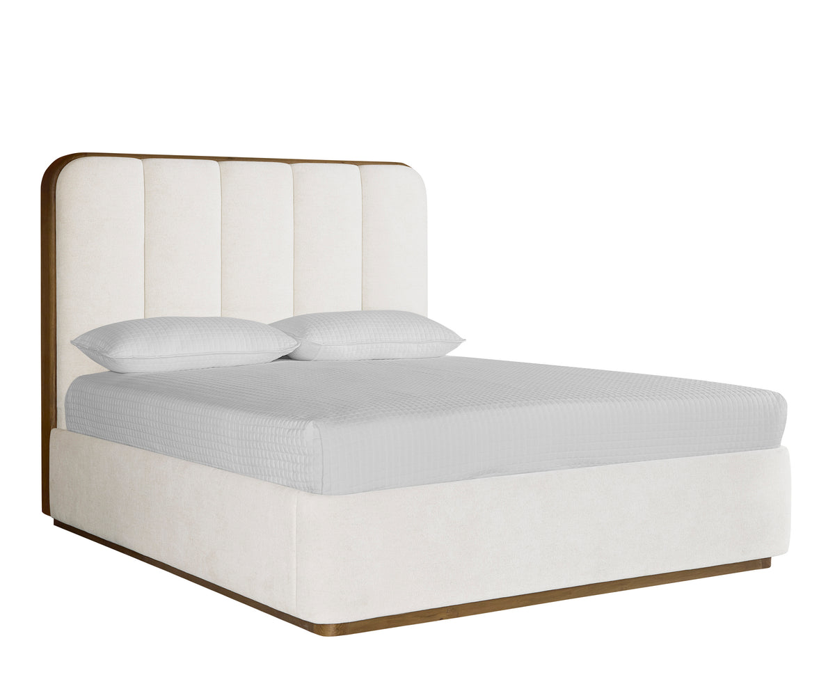 JAMILLE BED - QUEEN - ECLIPSE WHITE