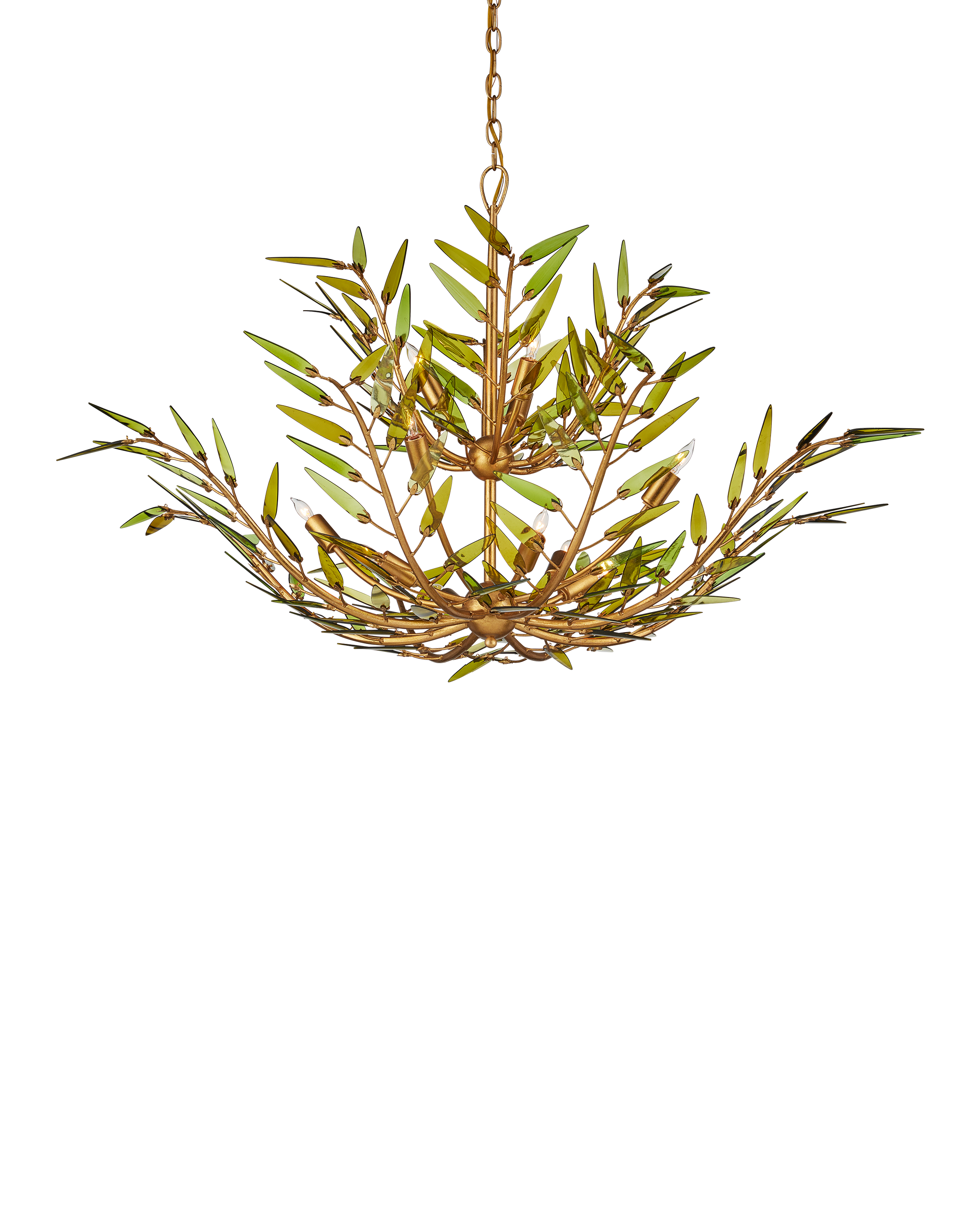 Babylon Two-Tier Chandelier | Currey & Co - 9000-1310