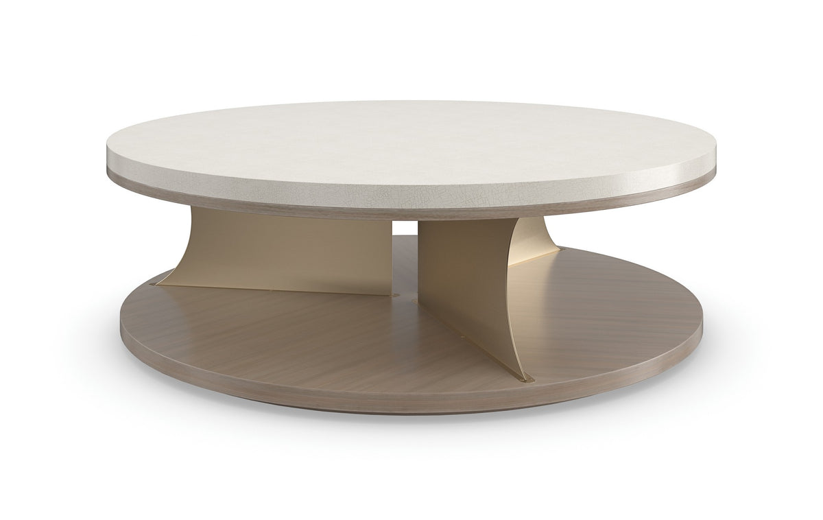Braces Cocktail Table | Caracole Furniture - CLA-423-406