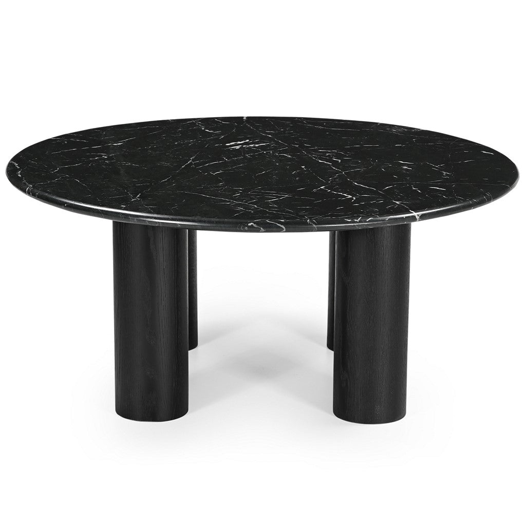 Tylee Round Marble Top Coffee Table | Safavieh Couture – SFV9729