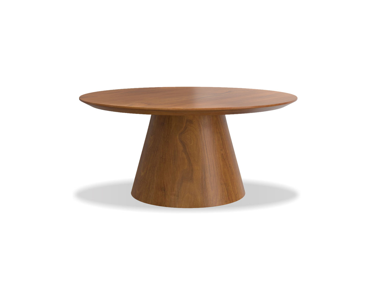Coffee Table Walnut Veneer | Mobital - WCO-TOWE-WALN-36IN