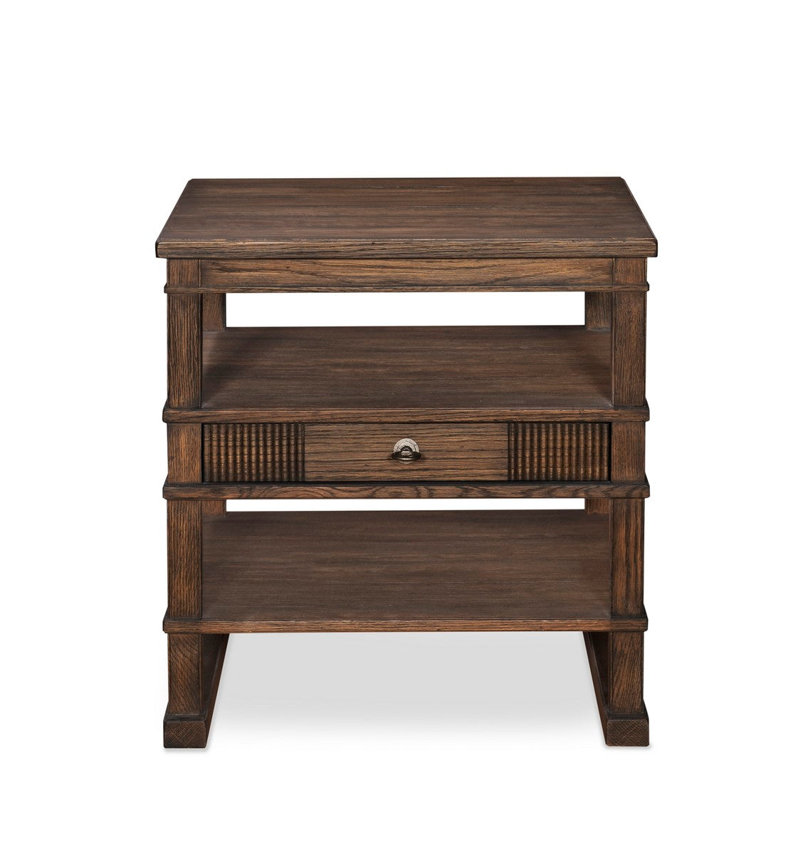 Andrew Side Table - Brown Rustic | Century Furniture - B2H-621