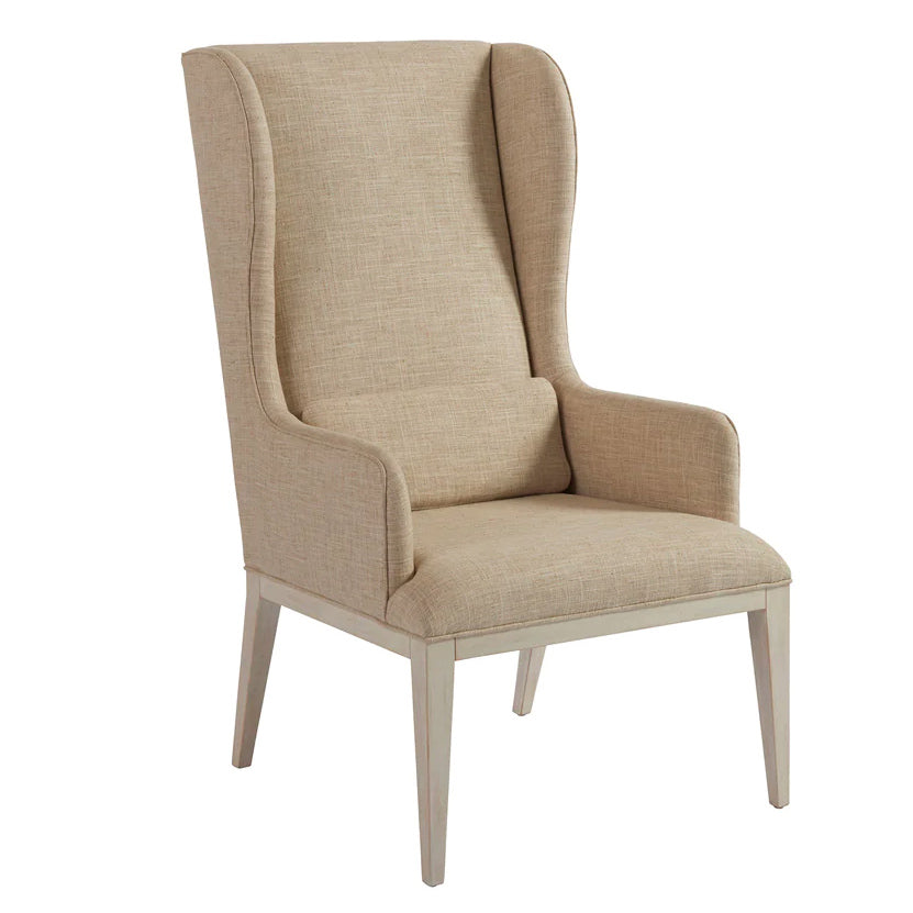 Seacliff Upholstered Host Wing Chair | Barclay Butera - 921-883-01
